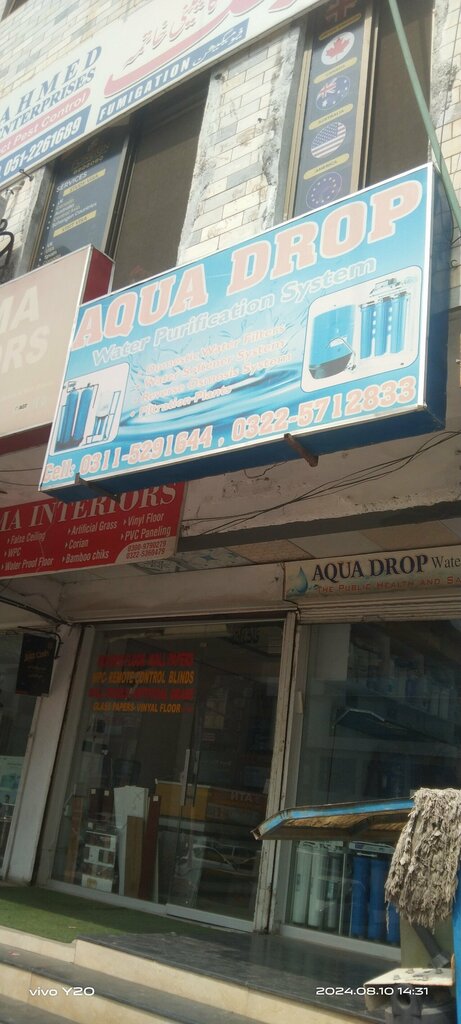 Su arıtma ve ekipmanları Aqua Drop Water Filter, Islamabad, foto