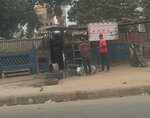 Recauchutagem (Luanda, Avenida Ngola Kiluanje), oto lastik tamiri  Loanda'dan
