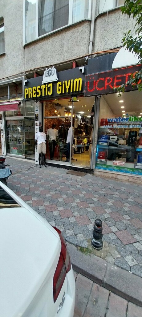 Giyim mağazası Prestij Giyim, İstanbul, foto