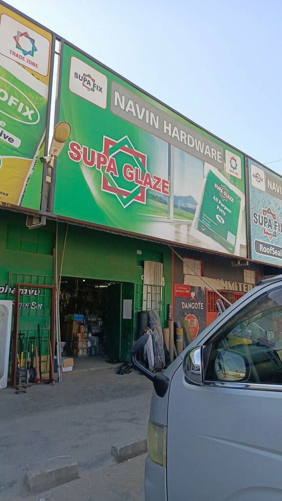 Yapı mağazası Navin Hardware, Lusaka, foto
