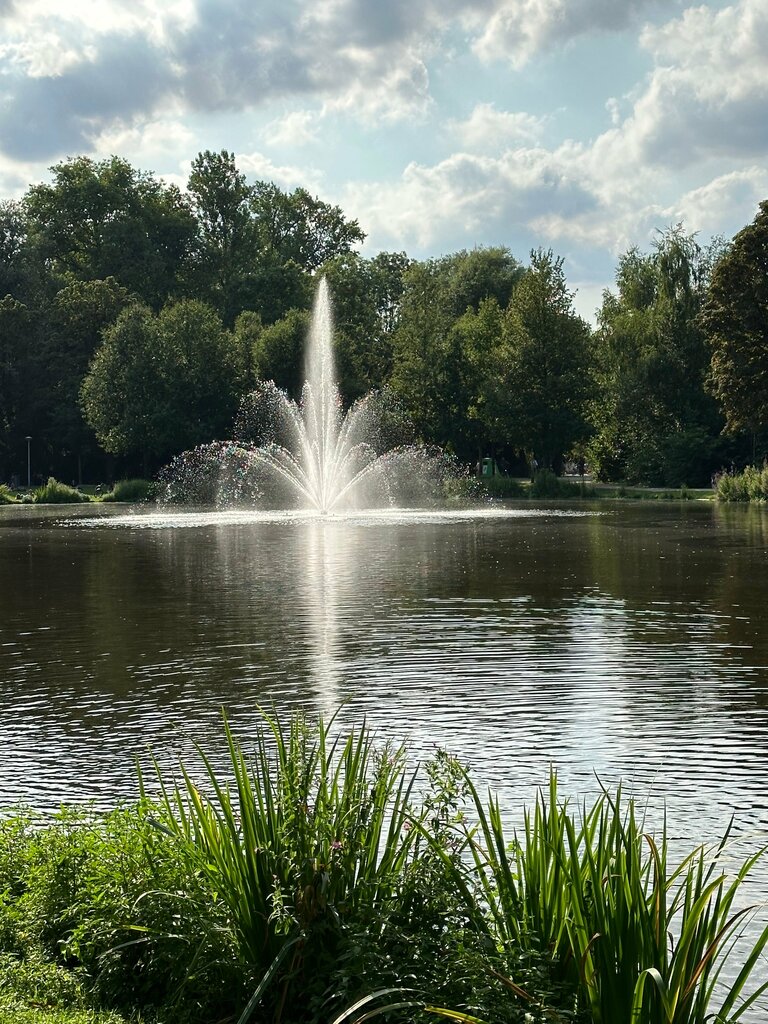 Kültür ve eğlence parkları Vondelpark, Amsterdam, foto