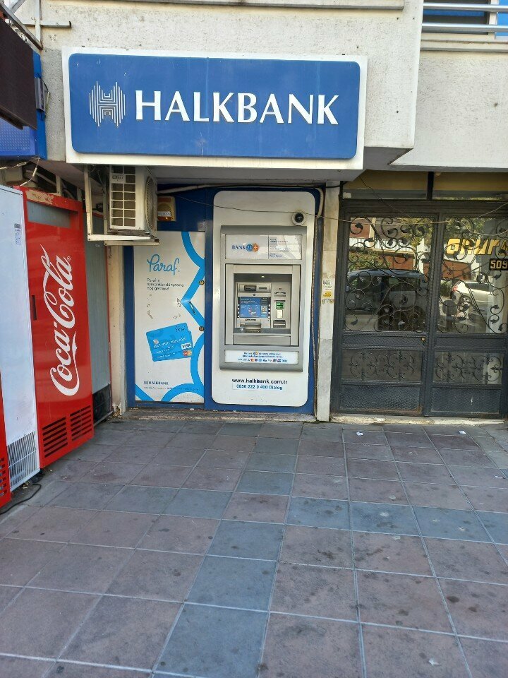 ATM'ler Halkbank ATM, İzmir, foto