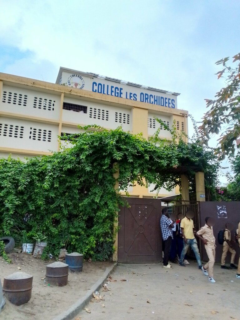 Ortaokul Les Orchides College, Abican, foto