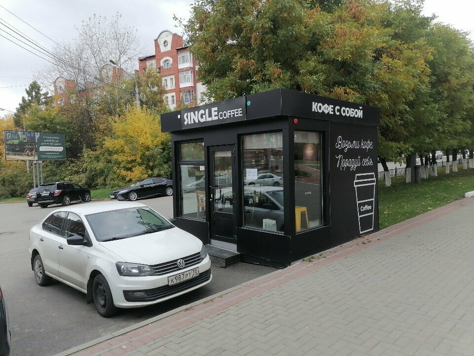 Kahve dükkanları Coffee break, Tomsk, foto