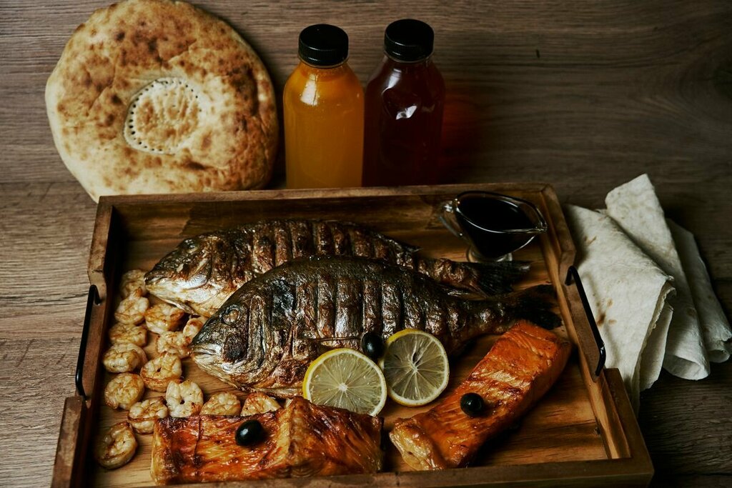 Hazır yemek teslim servisleri Shashlyk Ogon, Krasnoyarsk, foto