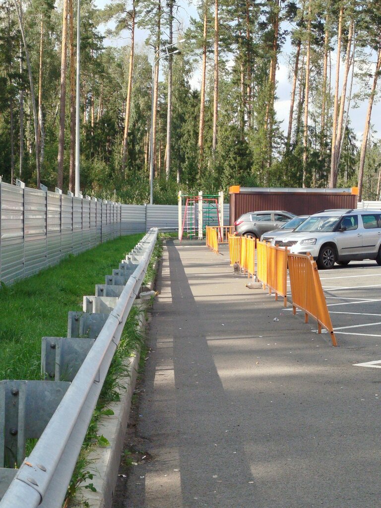 Yol kenarı dinlenme alanı Придорожная зона отдыха, Moskova ve Moskovskaya oblastı, foto