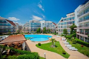 Sun Village Apart Complex (Burgas Region, Nesebar, Resort of Slanchev Bryag, Chajka District), otel  Güneş Sahili Tatil Tesisleri'nden