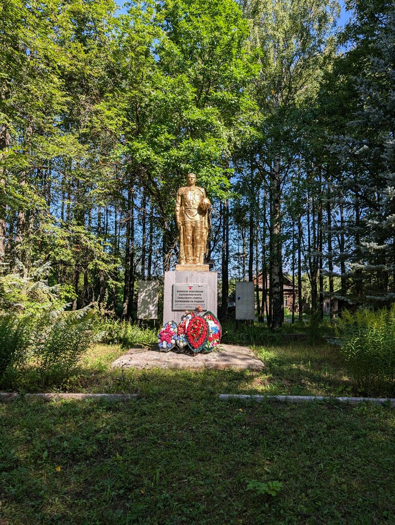 Anıt, heykel Воинам, погибшим в Великой Отечественной войне, Kirovskaya oblastı, foto