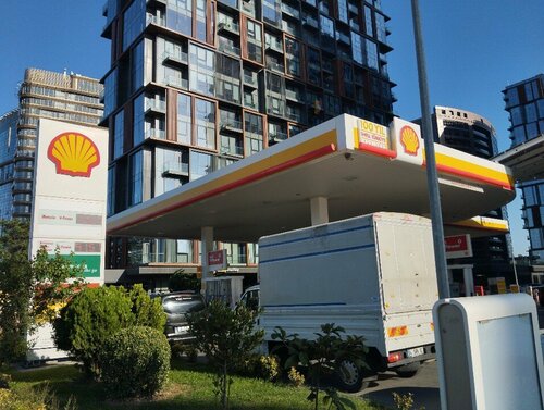 Benzin istasyonu Shell & Turcas Petrol, İstanbul, foto