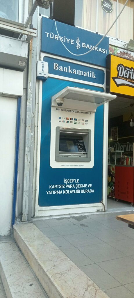 ATM'ler Türkiye İş Bankası Bankamatik, İstanbul, foto