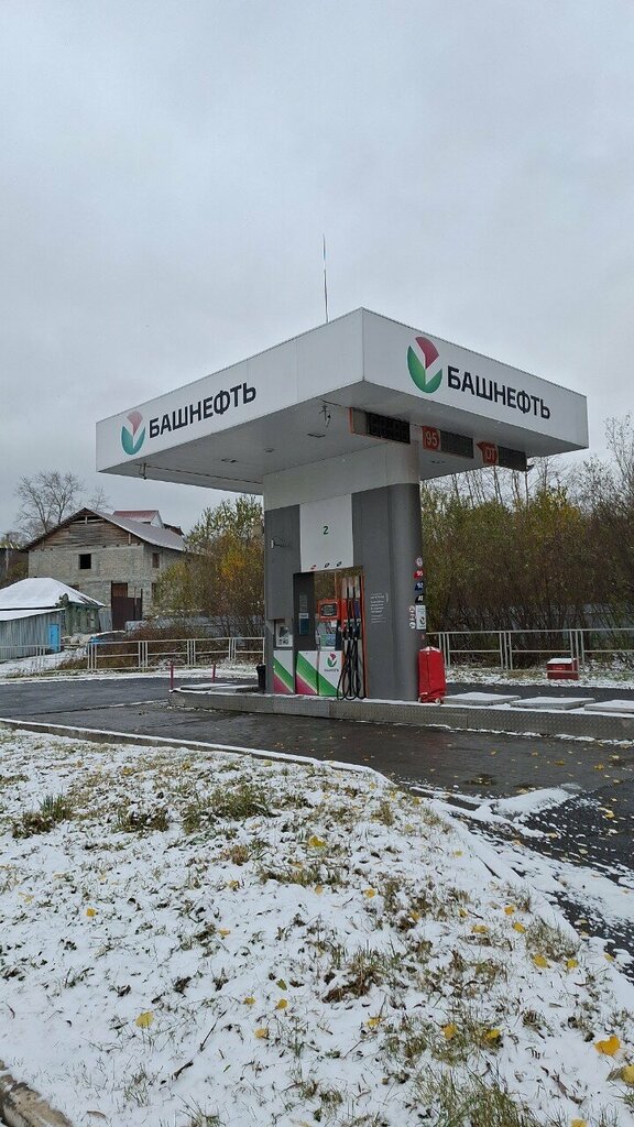 Benzin istasyonu Башнефть, Zlatoust, foto