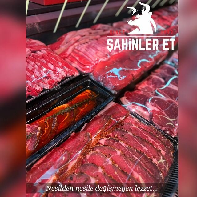 Kasap, şarküteri Şahinler Et, İstanbul, foto