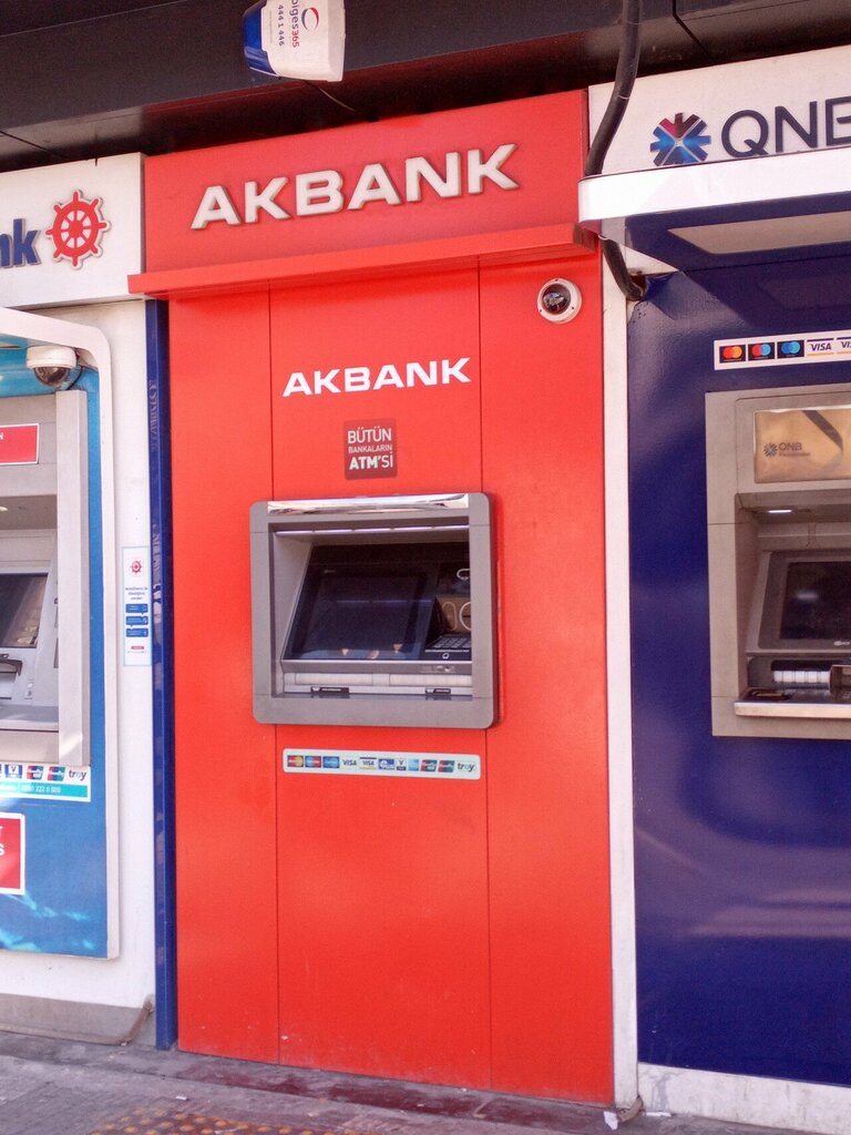 ATM'ler Akbank ATM, Bursa, foto