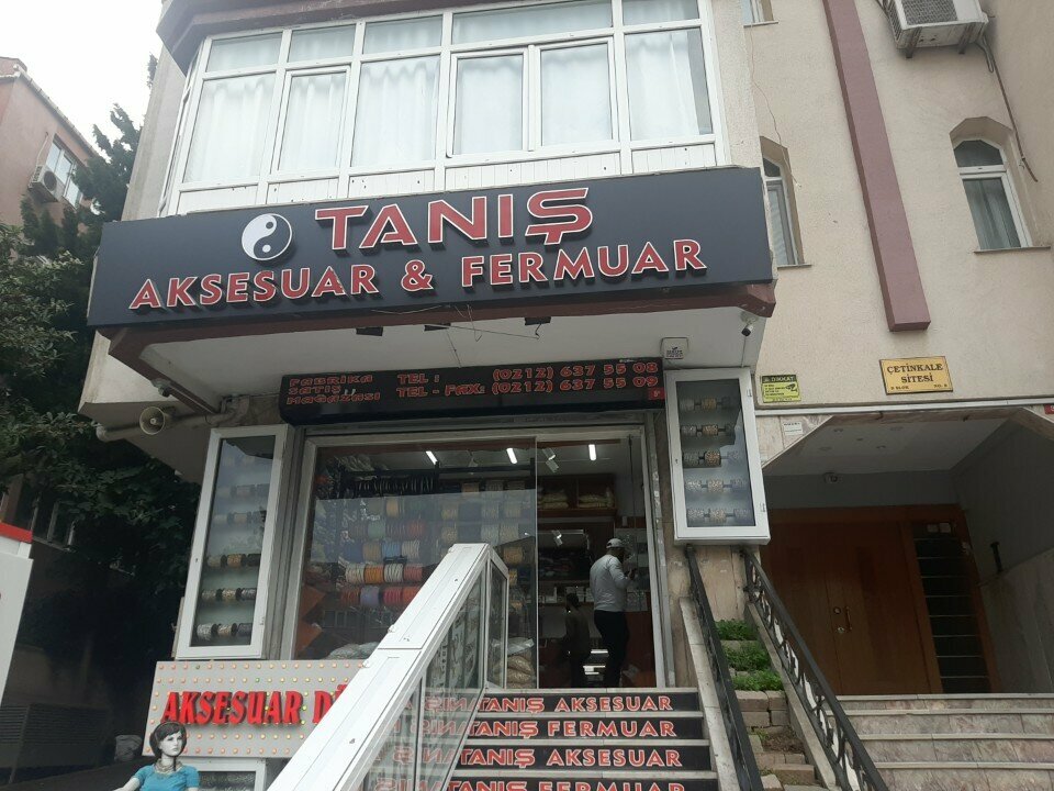 Tekstil ekipmanları Tanış Aksesuar Ve Fermuar, İstanbul, foto