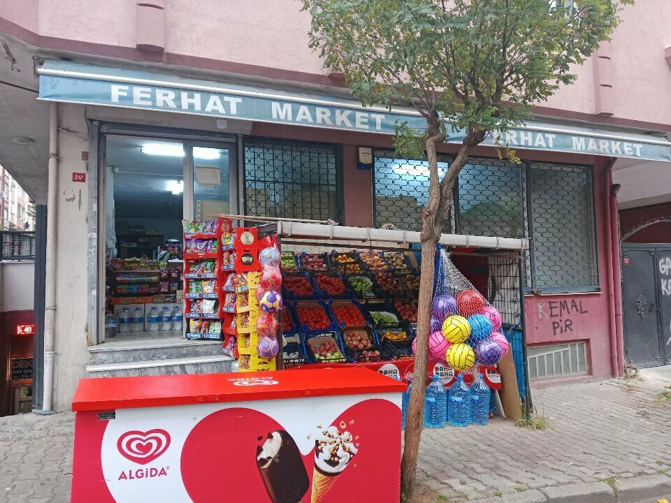Market Ferhat Market, İstanbul, foto
