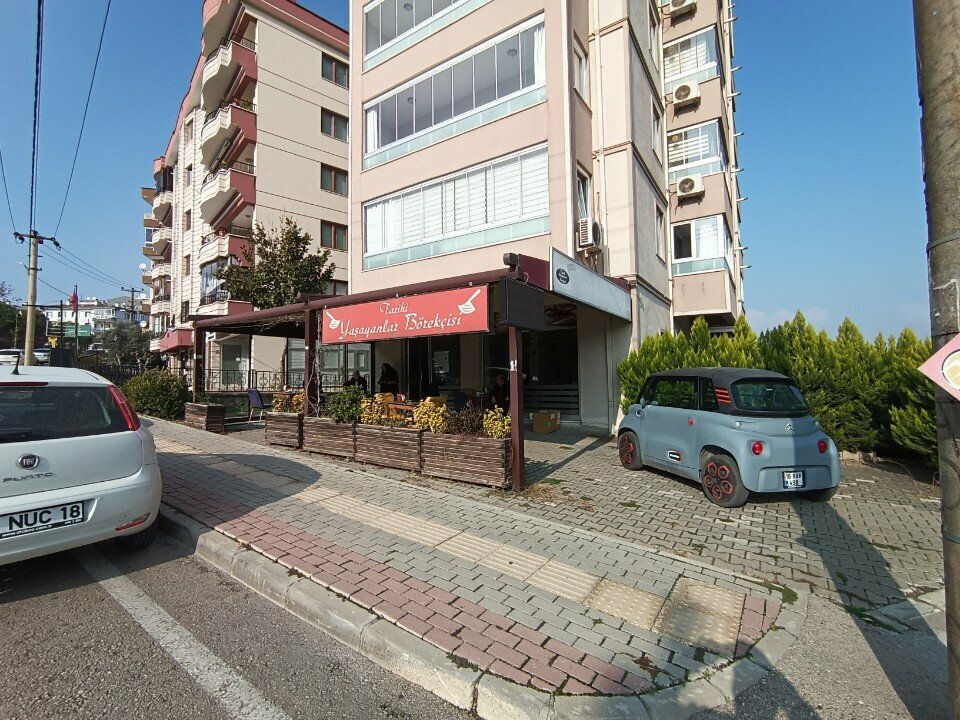 Pasta, şekerleme ve tatlı Tarihi Yaşayanlar Börekçisi, Bursa, foto