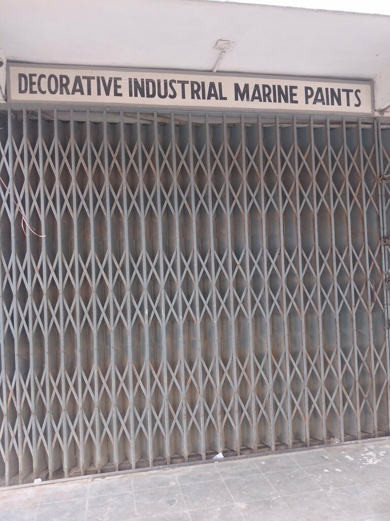 Boya ve cila malzemeleri üretim ve satış yerleri Decorative industrial marine paints, Karaçi, foto