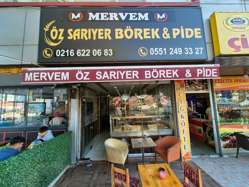 Kafe Mervem Öz Sarıyer Börek, İstanbul, foto