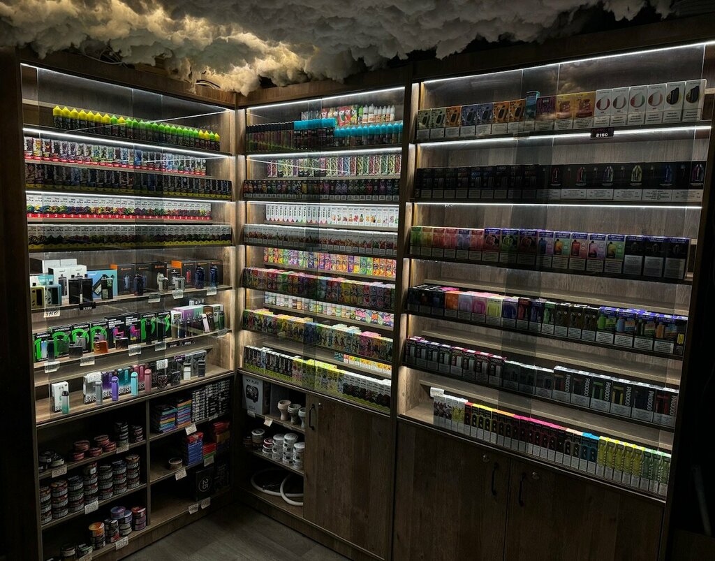 Elektronik sigara satış noktaları Par Hub, Novosibirsk, foto