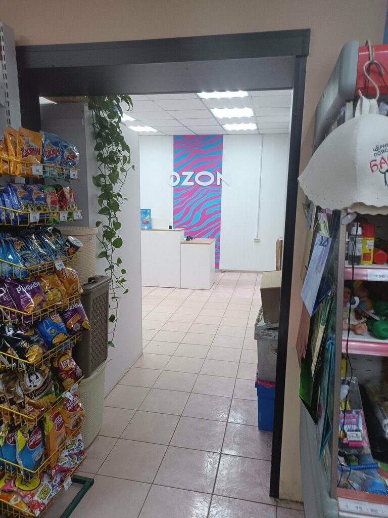 Teslimat noktası Ozon, Moskova, foto