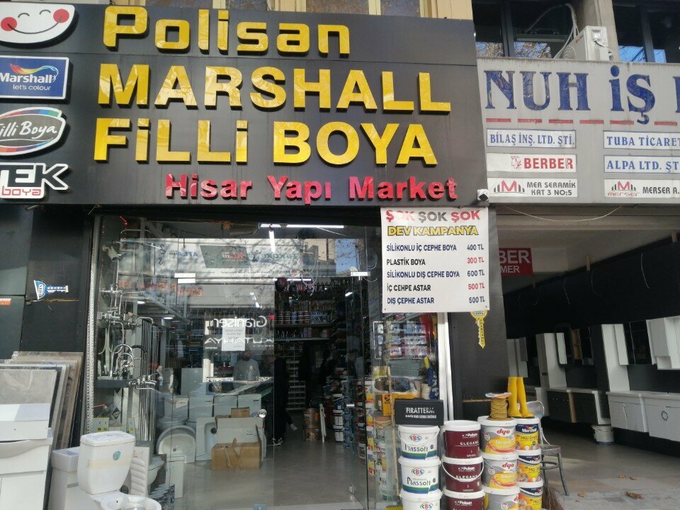 Yapı mağazası Hisar yapı, Ankara, foto