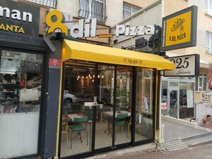 8 Dil Pizza (Ankara, Çankaya, Oğuzhan Asiltürk Cad., 23C), pizzacılar  Ankara'dan