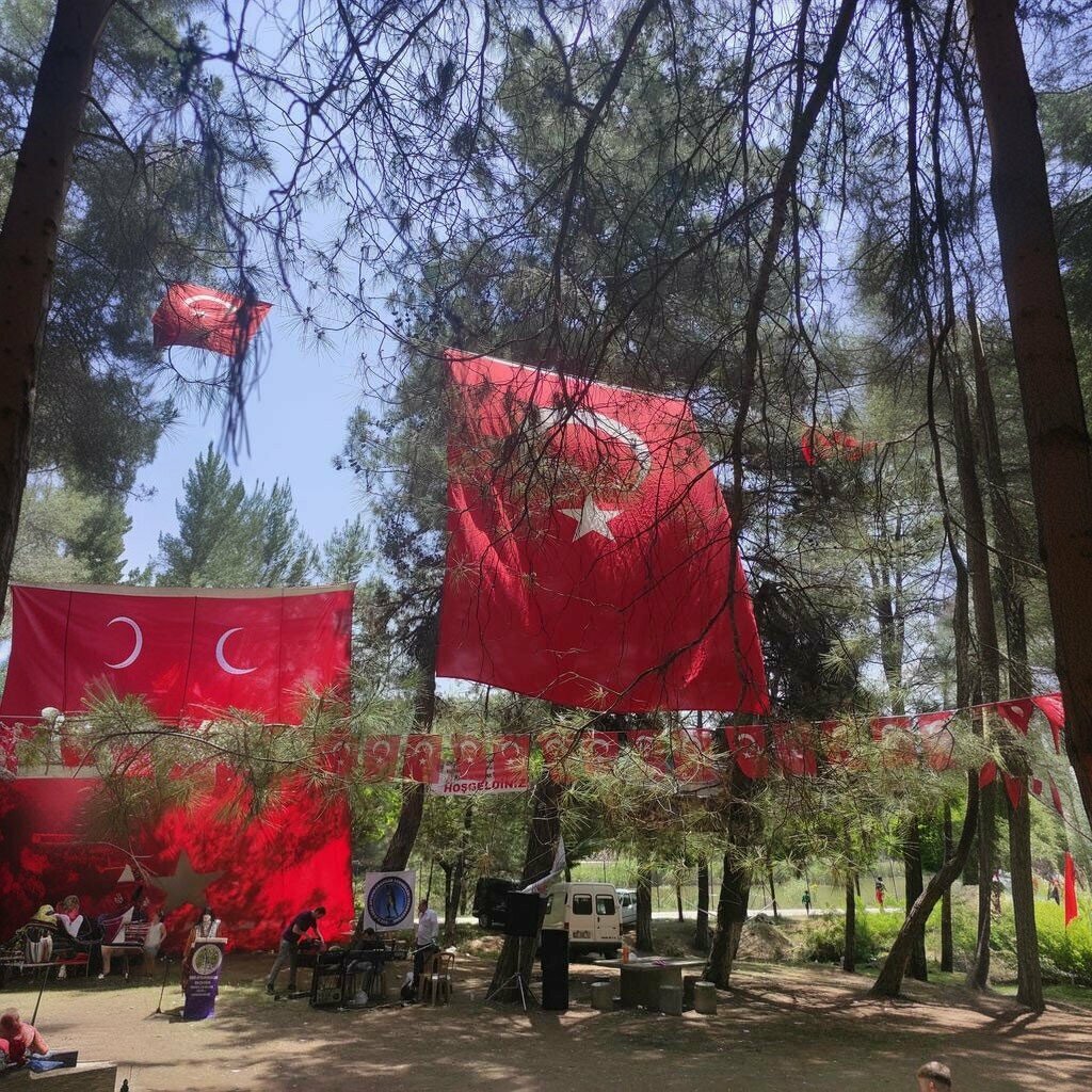 Piknik alanı Sarnıç Piknik Alanı, İzmir, foto