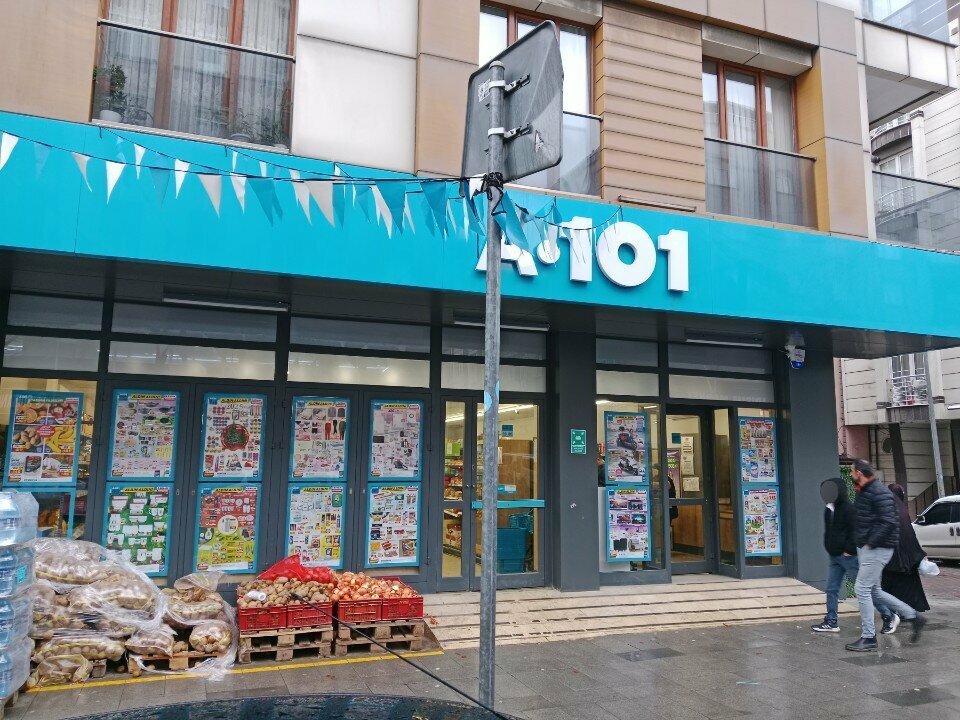 Süpermarket A101, İstanbul, foto