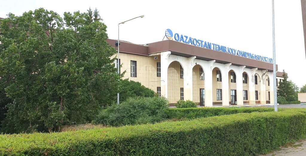 Tren garları Nc KTZh Aktobe Mainline Network Station Kandyagash, Kandıağaş, foto