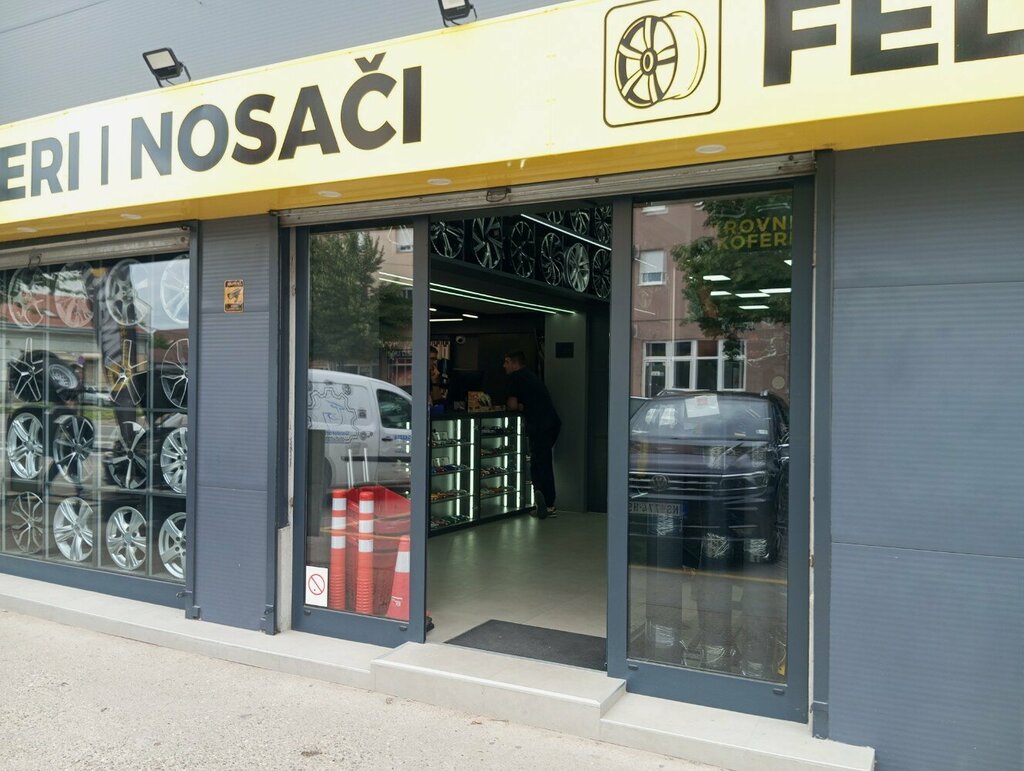 Otomobil yedek parçaları Gumatic 2 Krovni Nosaci i Koferi, Novi Sad, foto