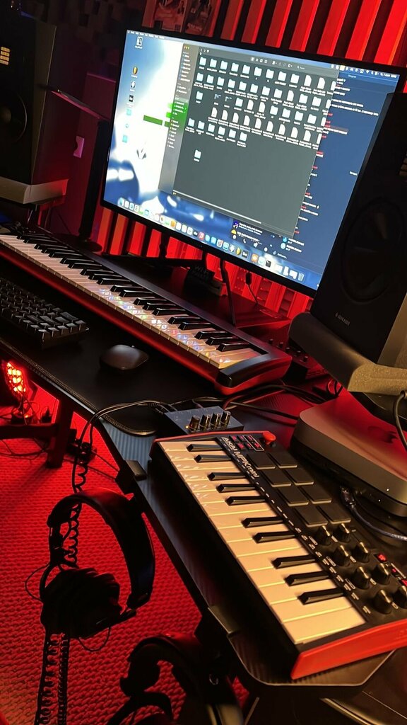 Ses kayıt stüdyoları Markes Records Studio, Moskova, foto