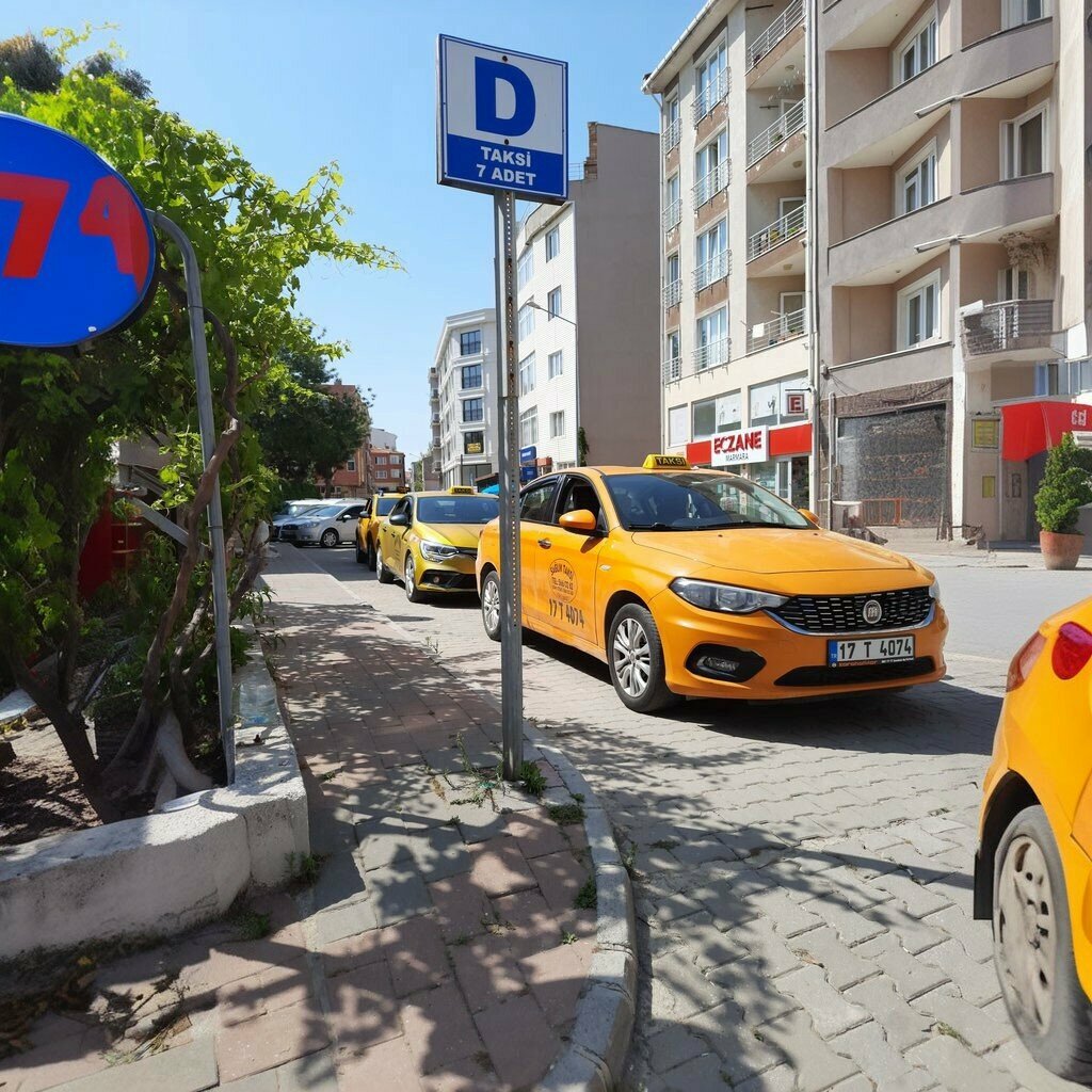 Taksi durağı Sağlık Taksi, Gelibolu, foto