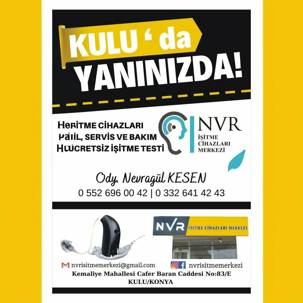 i̇şitme cihazları Nvr İşitme Cihazları Merkezi, Kulu, foto