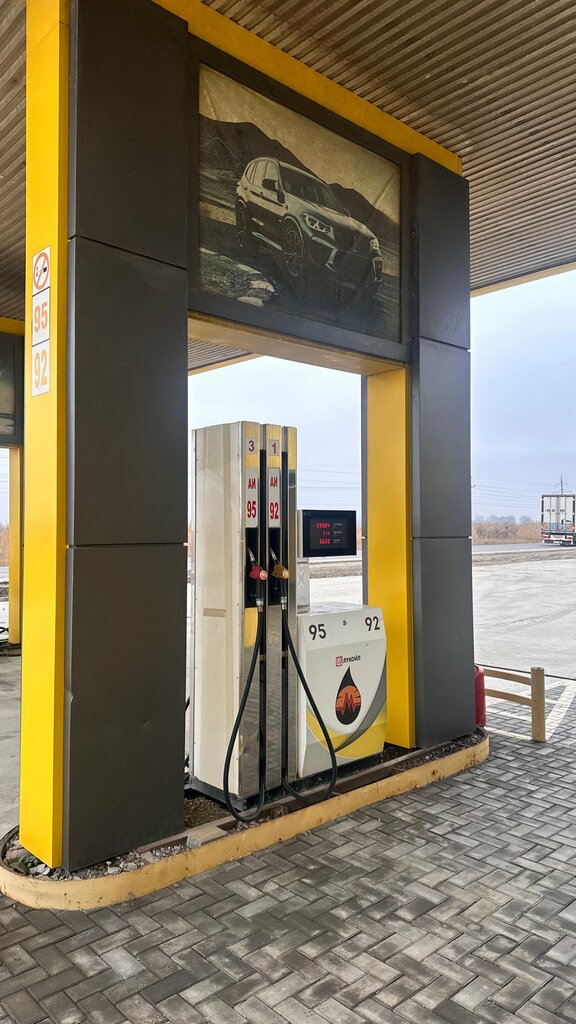 Benzin istasyonu Кадар-Транс, Dağıstan, foto