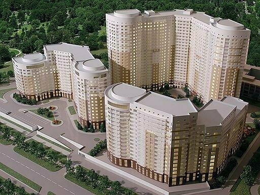 Konut blokları ZhK Akademiya Lyuks, Moskova, foto