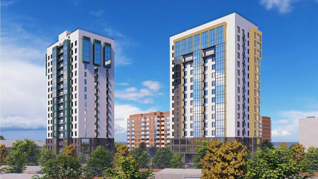 Konut blokları Дуэт, Habarovsk, foto