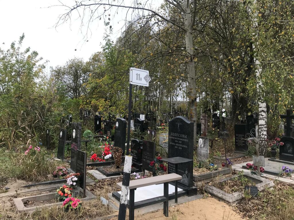 Heykel ve mezarlık taşı üreticileri Fedokinkoe, Moskova ve Moskovskaya oblastı, foto