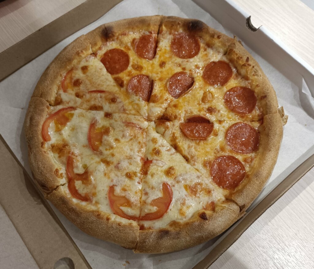 Pizzacılar Sitiy papa, Meşçovsk, foto