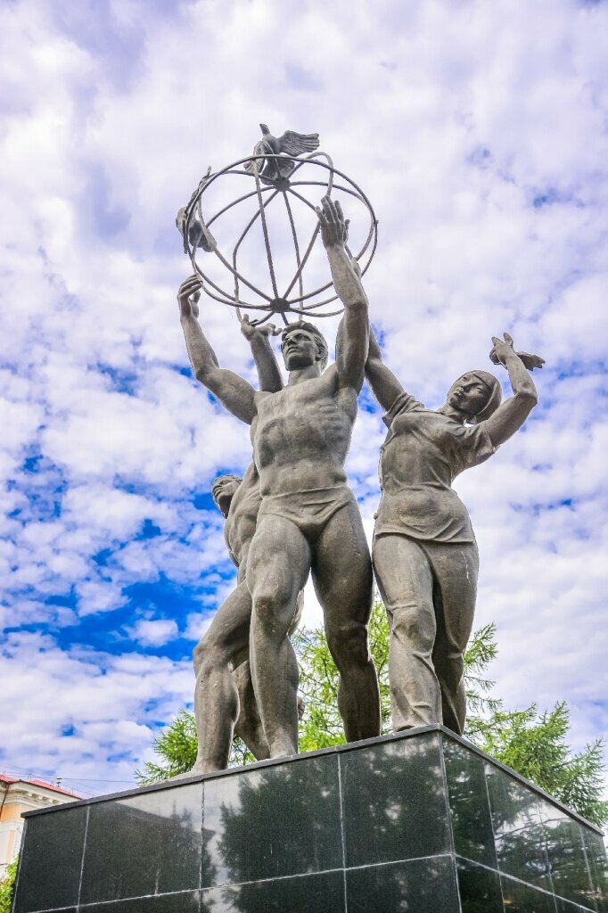 Kültür ve eğlence parkları Druzhby Narodov Public Garden, Tver, foto