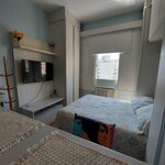 SuhcasaCopacabana 32 Beach cozy (Rio de Janeiro, Município do Rio de Janeiro, Rua Santa Clara, 98), otel  Rio de Janeiro'dan