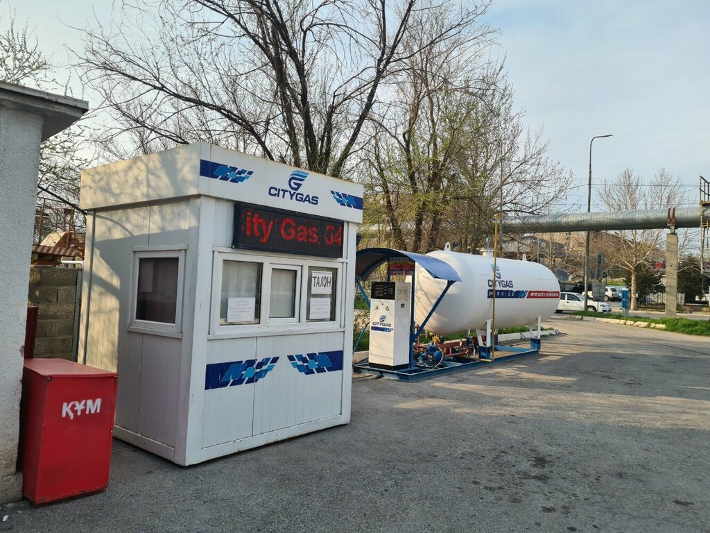 Otogaz dolum istasyonu Citygas, Çimkent (Şımkent), foto