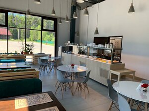 Кафе Осока (Shkolnaya ulitsa No:4А, derevnya Sinyaya Osoka), kafe  İvanovskaya oblastından