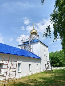 Церковь Покрова Пресвятой Богородицы в Березово (Ryazan Region, Shilovskiy rayon, Timoshkinskoye selskoye poseleniye, selo Beryozovo), ortodoks kiliseleri  Riazanskaya oblastından