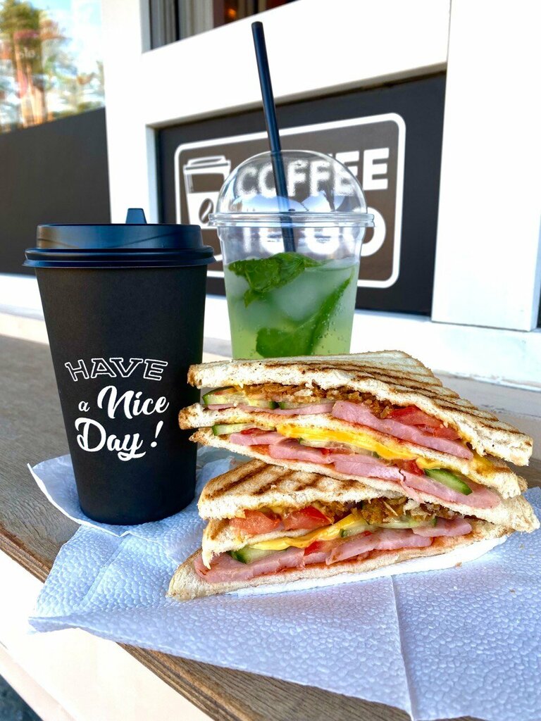 Kahve dükkanları Double Cup Coffee, Vladimirskaya oblastı, foto