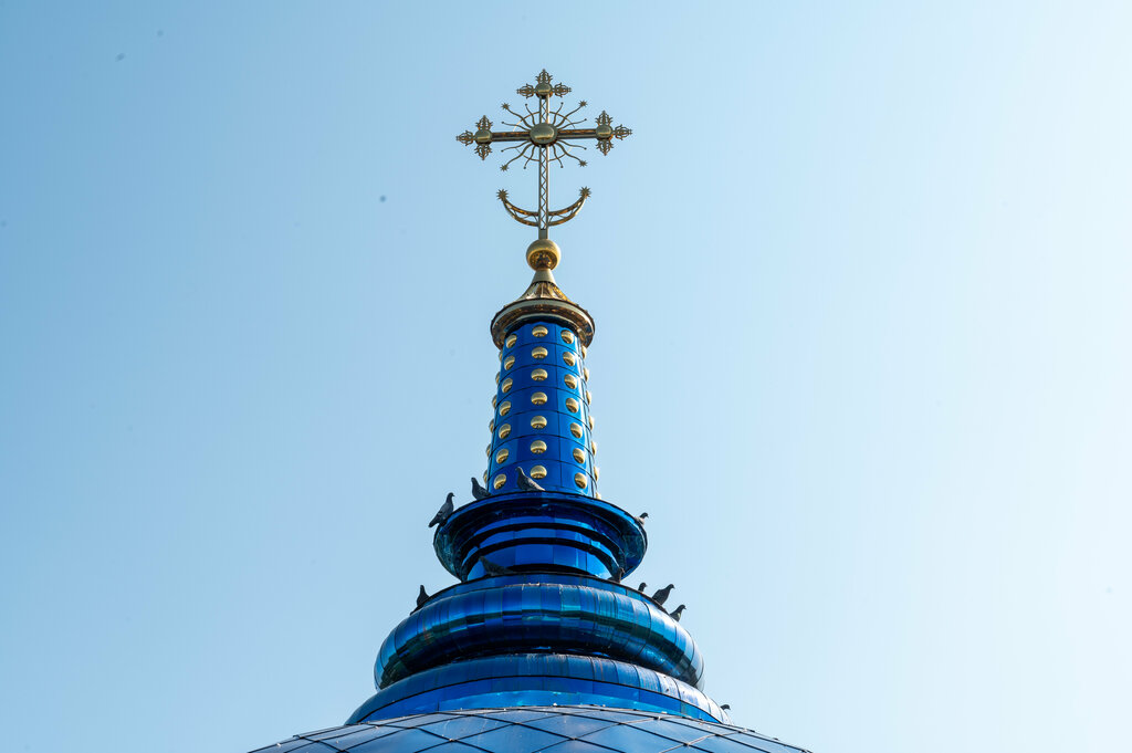 Ortodoks kiliseleri Church of the Assumption of the Blessed Virgin Mary, Brianskaya oblastı, foto