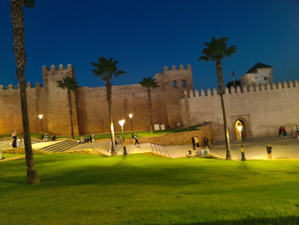 Turistik yerler Kasbah of the Udayas, Rabat, foto