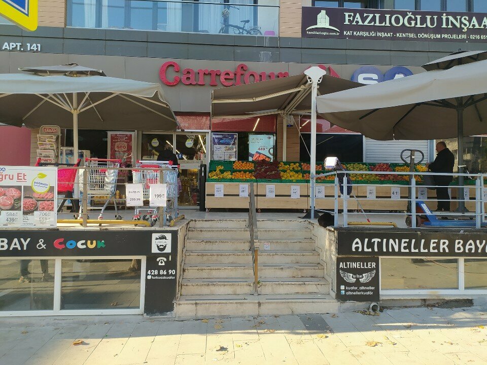 Süpermarket CarrefourSA Süper Acıbadem Şubesi, İstanbul, foto