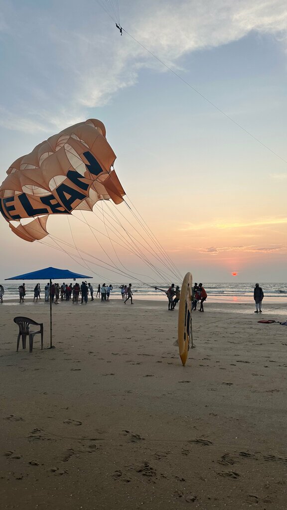 Plaj Majorda Beach, Goa, foto