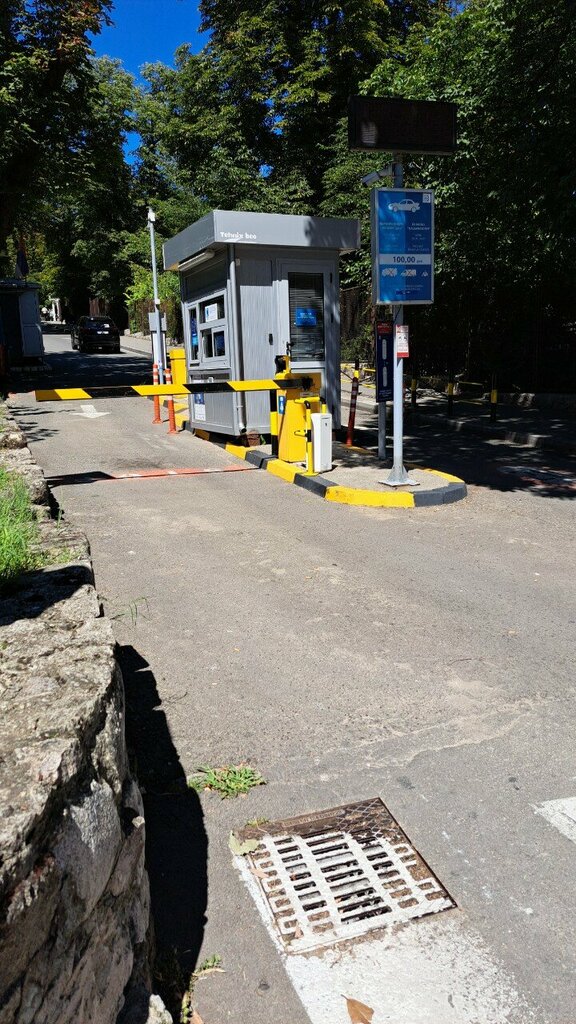 Otopark alanı Parkiraliste Kalemegdan, Belgrad, foto