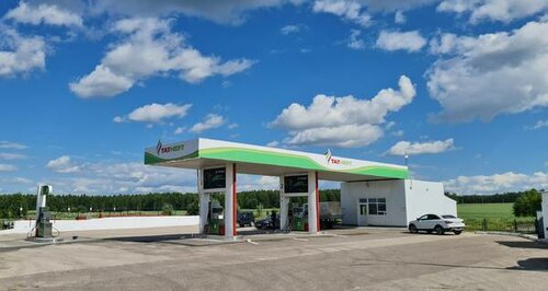 Benzin istasyonu Татнефть, Nijegorodskaya oblastı, foto